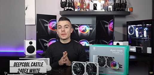 DeepCool-CASTLE 240EX WHITE